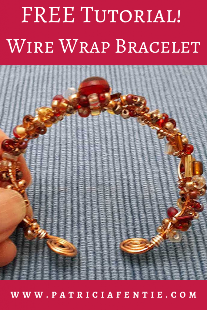 Wire Wrapped Bracelet Tutorial - Create and Crochet