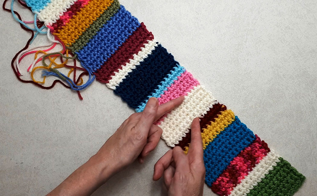 Easiest Crocheted Scarf Ever! - Create ♥ Nurture ♥ Heal ♥